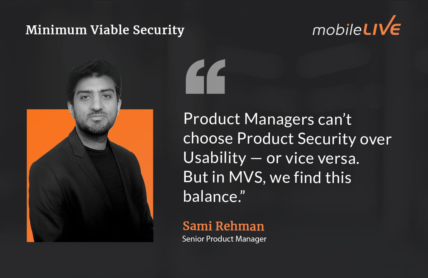 Minimum Viable Security Balancing Product Security And Usability